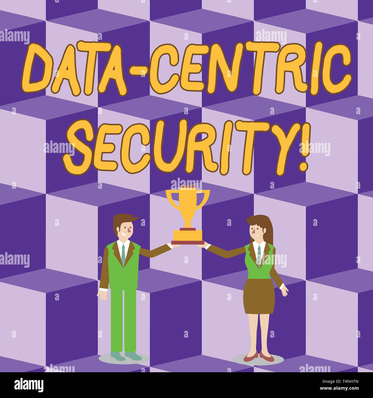 Conceptual hand writing showing Data Centric Security. Concept meaning ...