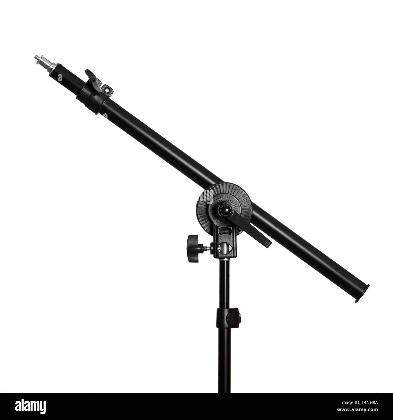 Studio boom arm, light or reflector holder isolated on white Stock ...
