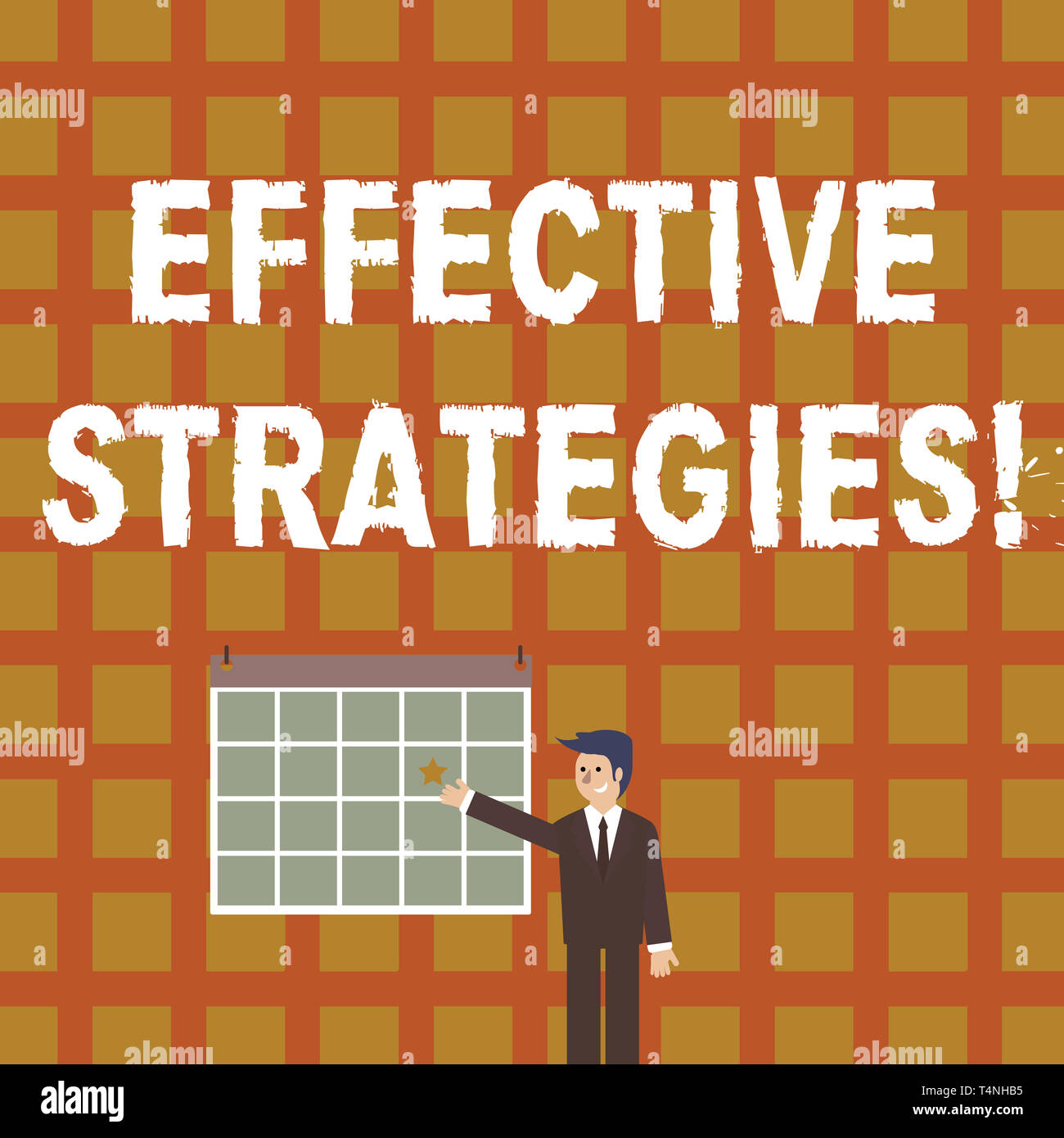 Handwriting text Effective Strategies. Conceptual photo A method or ...