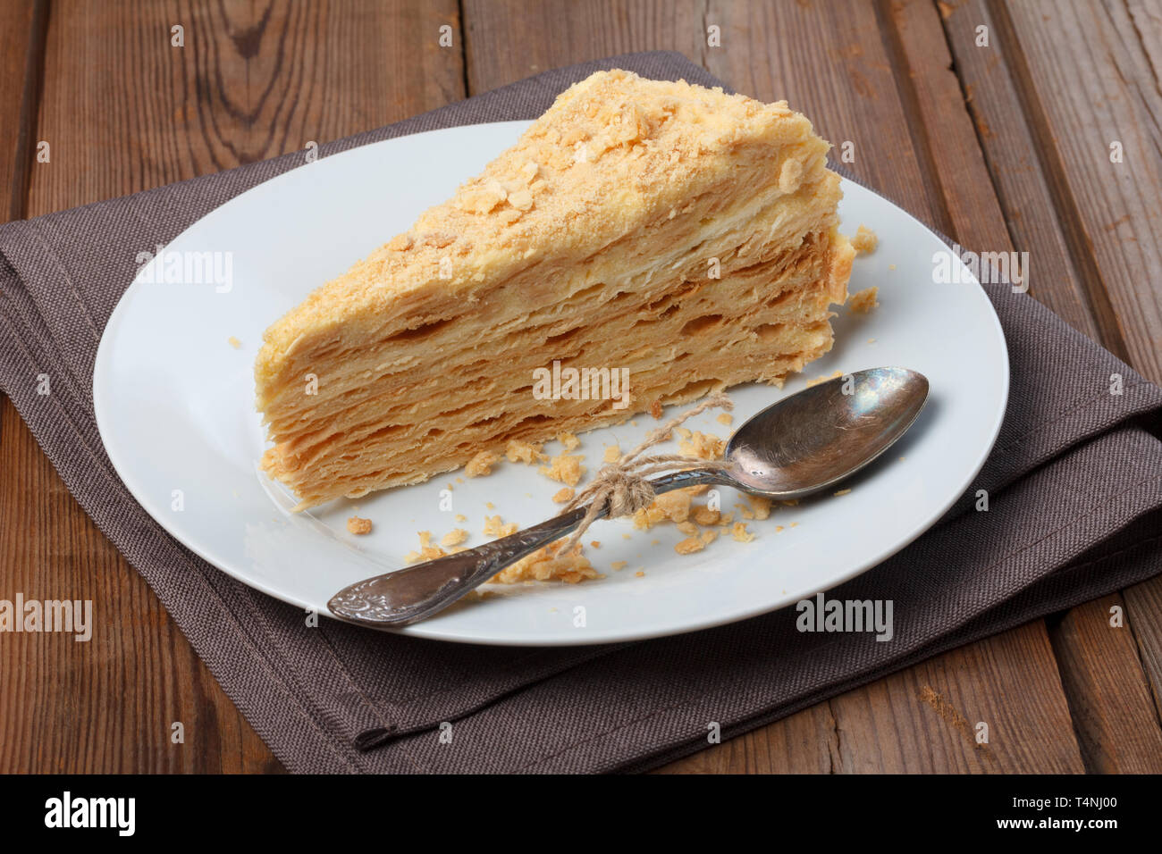 Silver cake slice hi-res stock photography and images - Alamy