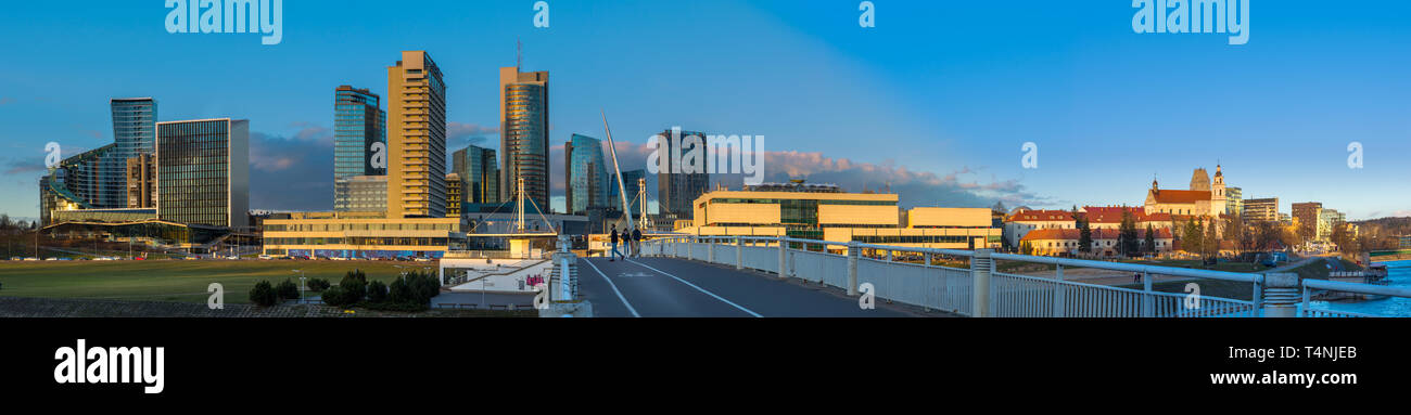 Wide angle view tall buildings hi-res stock photography and images - Alamy