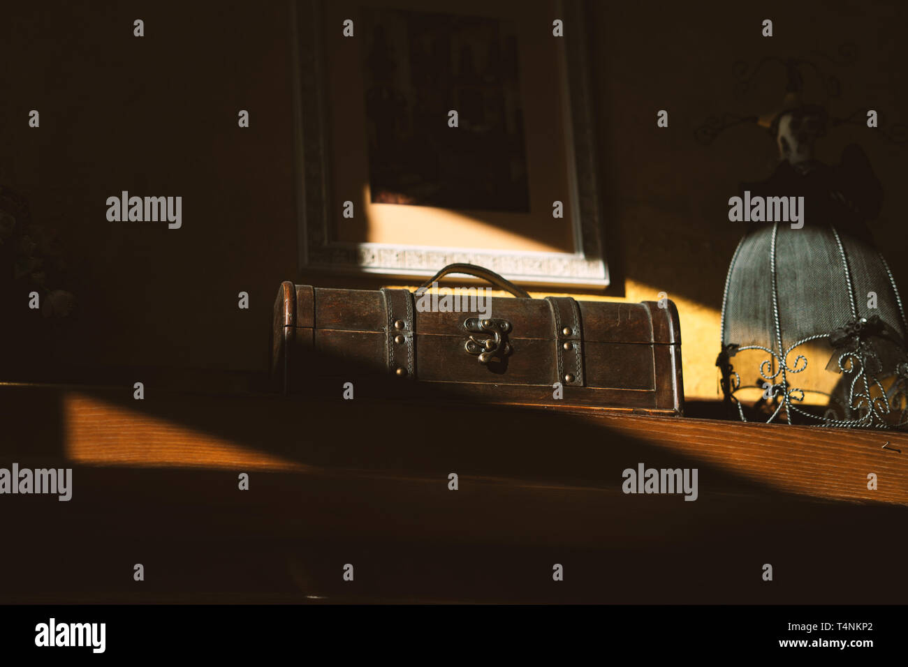 Old decorated chest in hi-res stock photography and images - Alamy