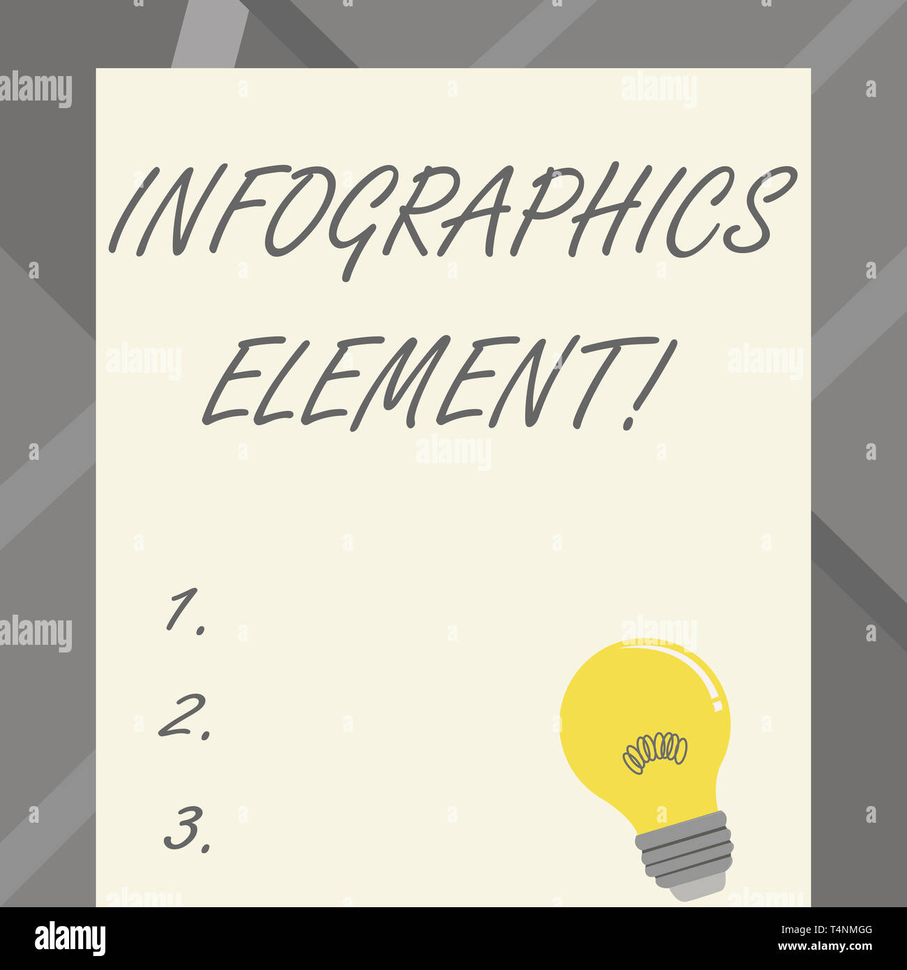 Word writing text Infographics Element. Business photo showcasing ...