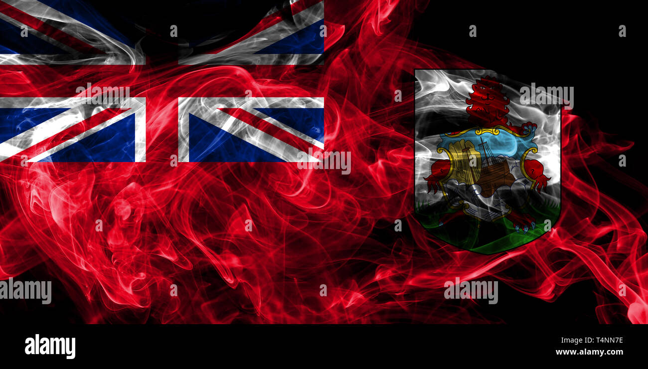 Bermuda smoke flag, British Overseas Territories, Britain dependent ...
