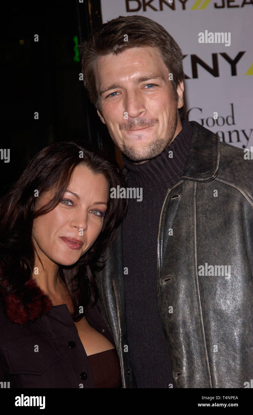 LOS ANGELES, CA. December 06, 2004: Actor NATHAN FILLIAN & date at the ...