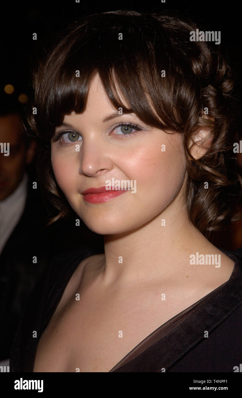 LOS ANGELES, CA. December 06, 2004: Actress GINNIFER GOODWIN at the ...
