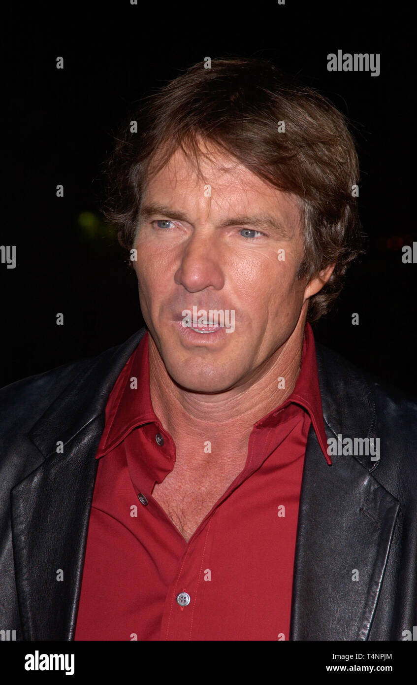 LOS ANGELES, CA. December 06, 2004: Actor DENNIS QUAID at the world ...