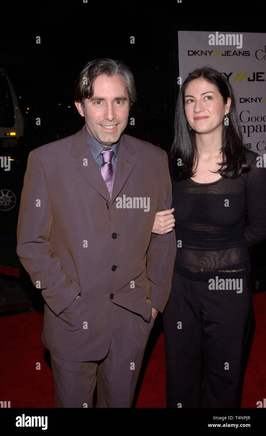 LOS ANGELES, CA. December 06, 2004: Director PAUL WEITZ & wife at the ...