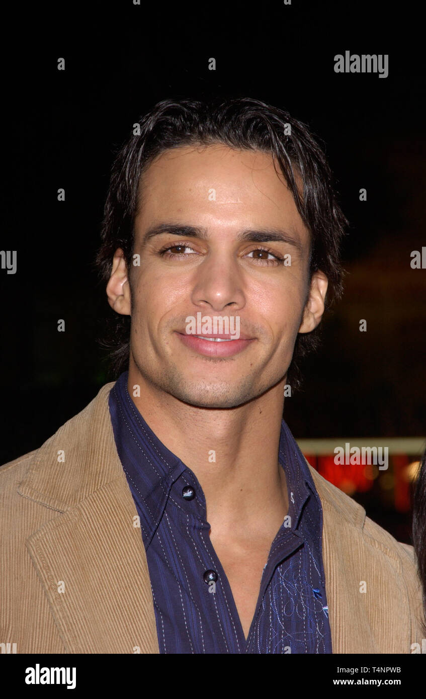 LOS ANGELES, CA. December 08, 2004: Actor MATT CEDENO at the Hollywood premiere of Ocean's ...