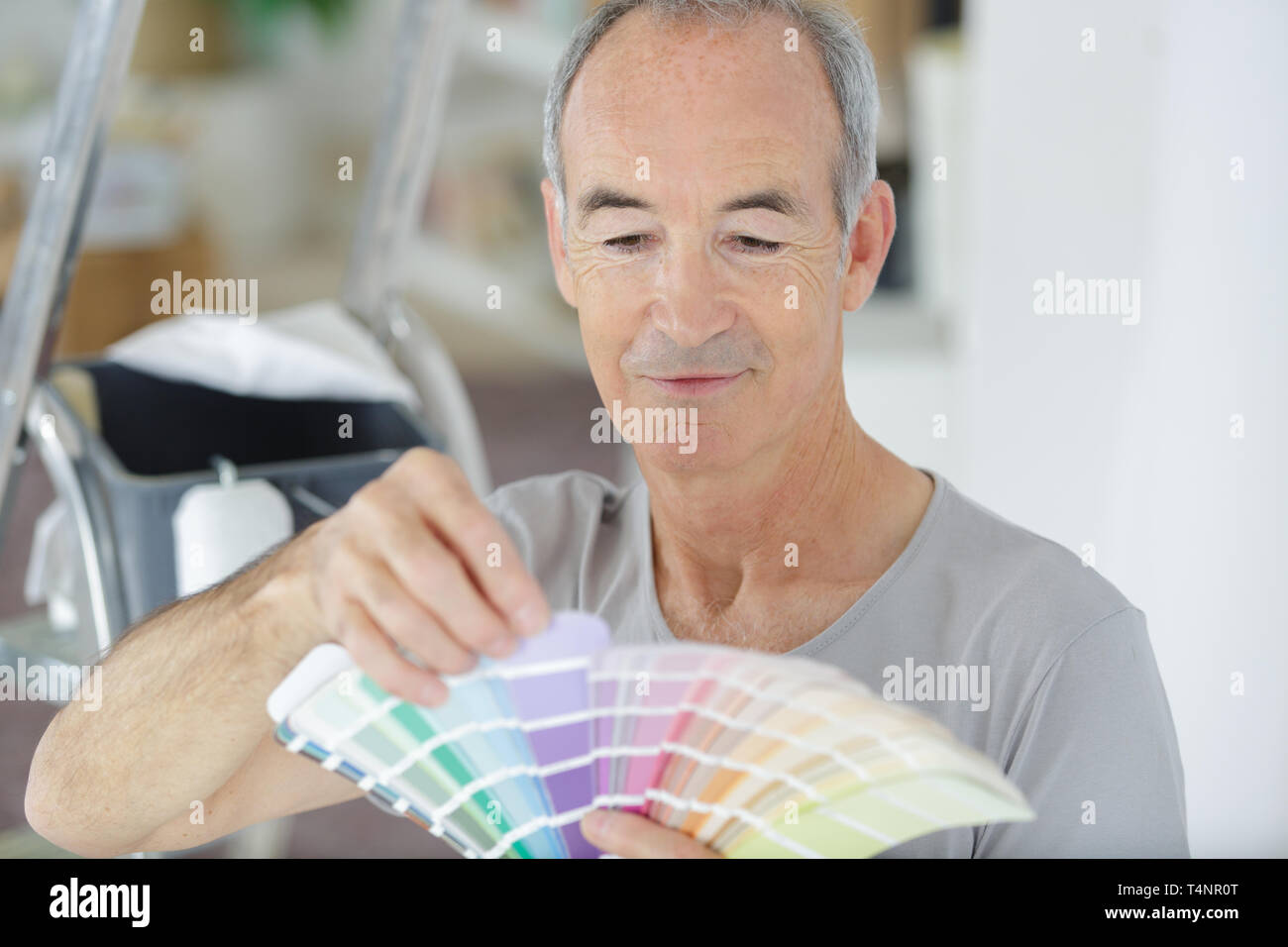 color swatches palette choice Stock Photo - Alamy