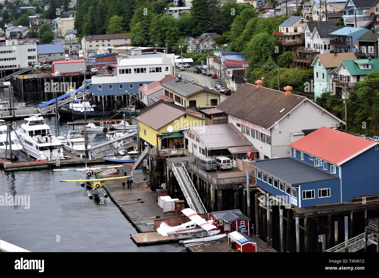 Ketchikan fishing village hi-res stock photography and images - Alamy