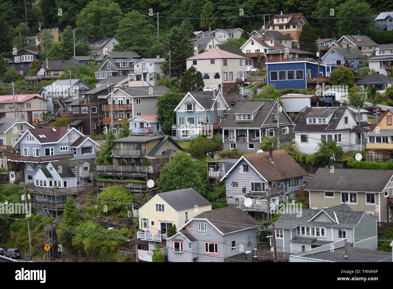Ketchikan fishing village hi-res stock photography and images - Alamy