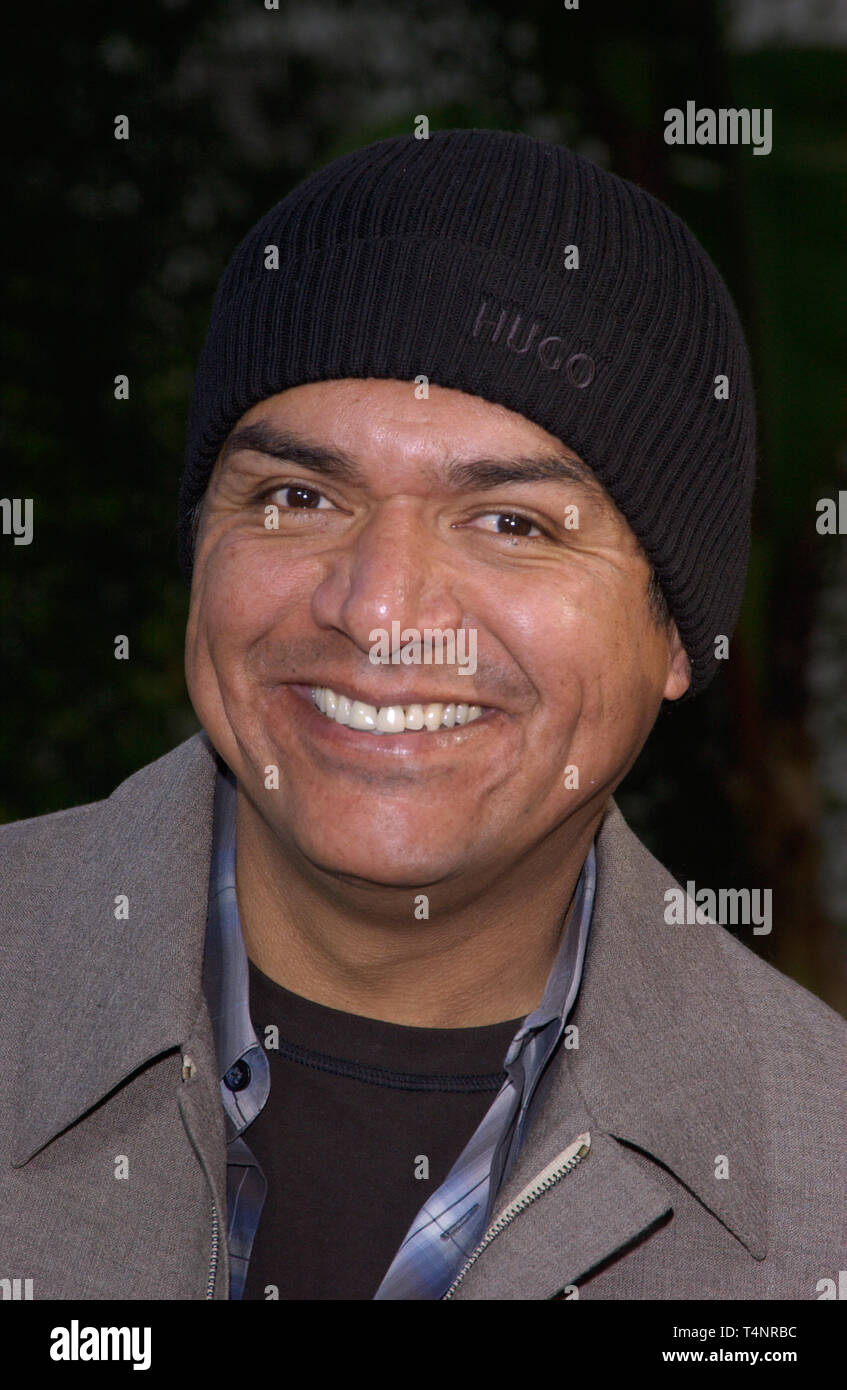 LOS ANGELES, CA. December 12, 2004: Actor GEORGE LOPEZ at the world ...