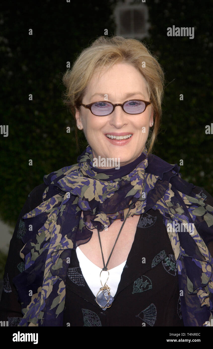LOS ANGELES, CA. December 12, 2004: Actress MERYL STREEP at the world ...