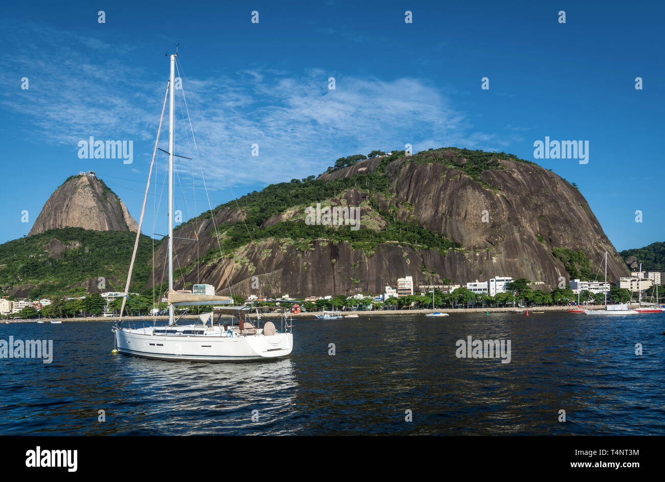 Cityscape Rio de janeiro, Brazil, landscape view from above Stock Photo ...