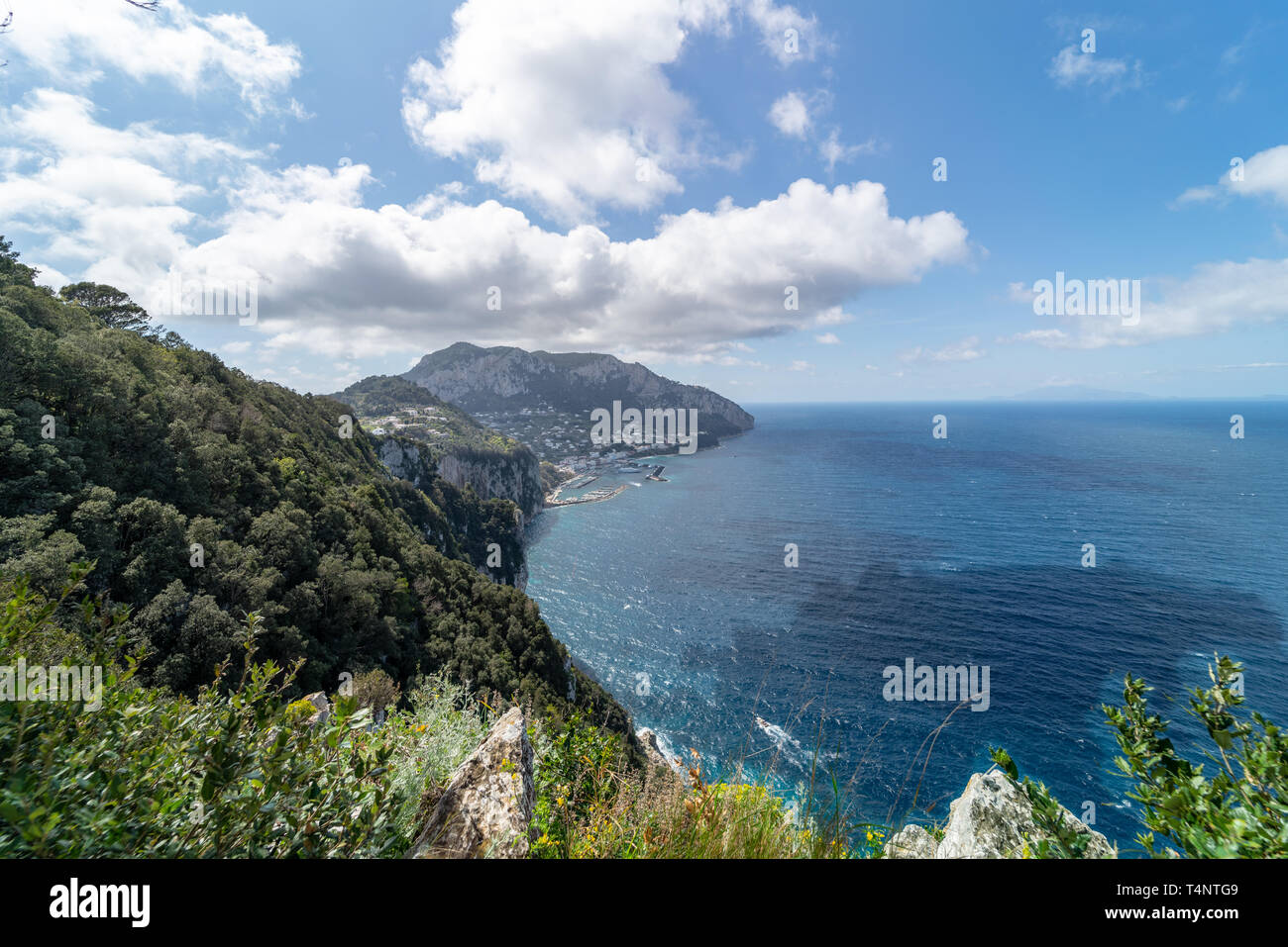 Villa lysis capri hi-res stock photography and images - Alamy