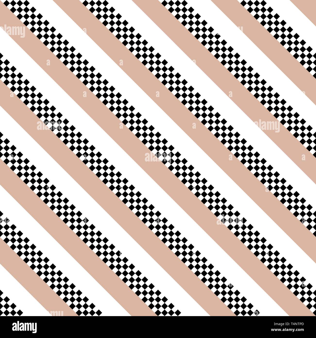 Retro stripe pattern with navy red,white, black and orange parallel stripe. Vector pattern ...