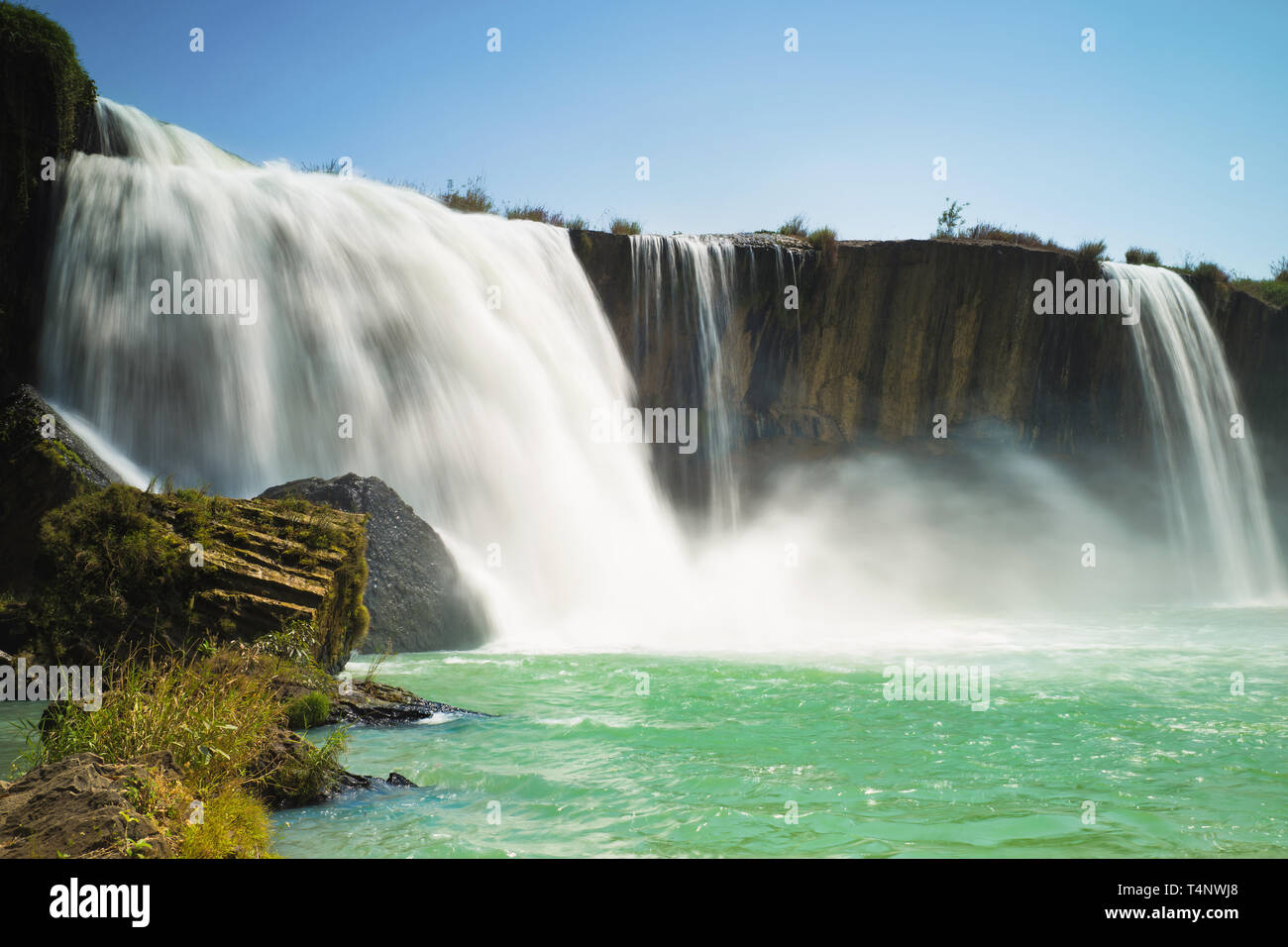Dray Sap water fall in Dak Nong province, central highlands of Vietnam ...