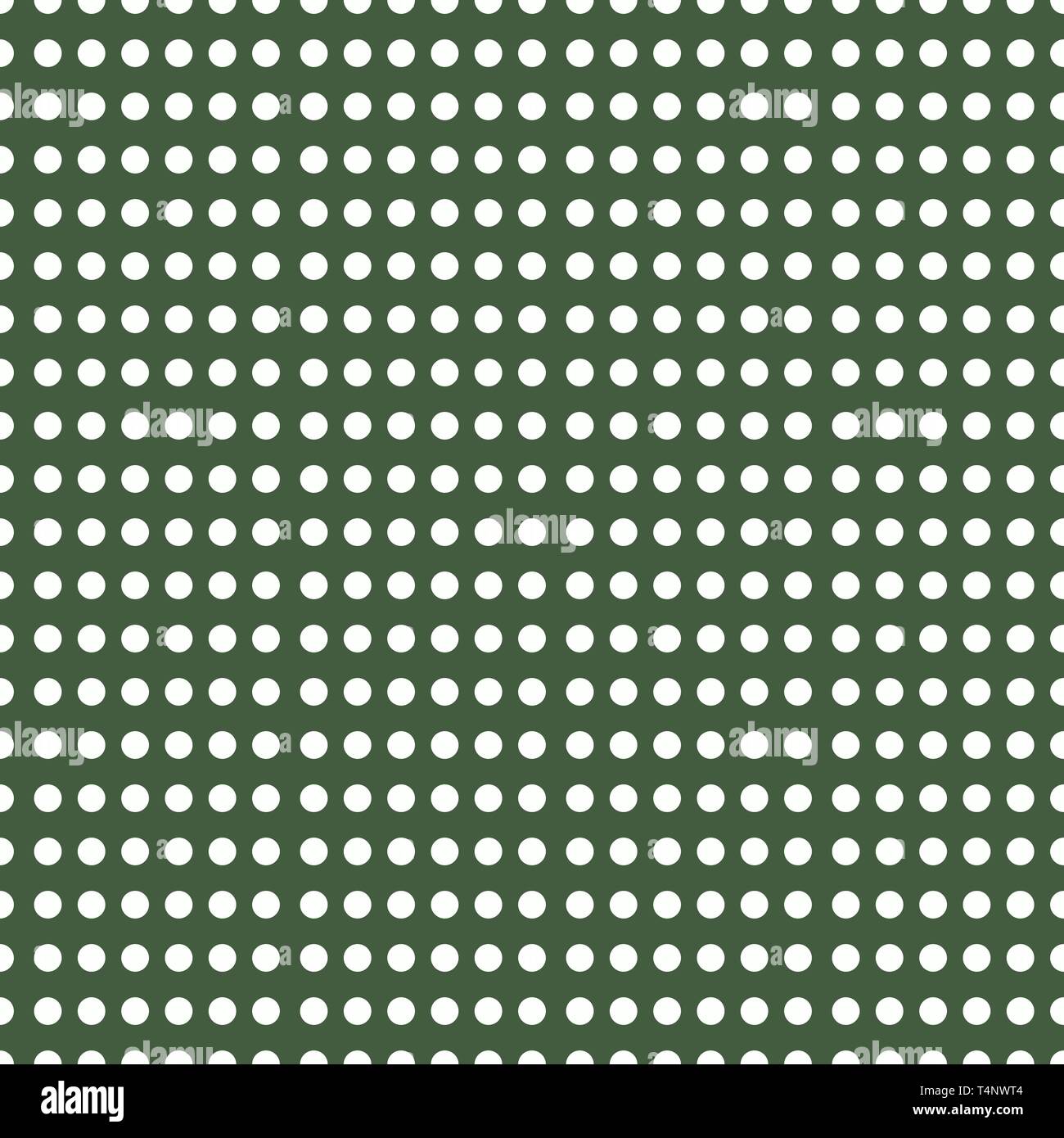 Tile vector pattern with small white polka dots on mint green ...