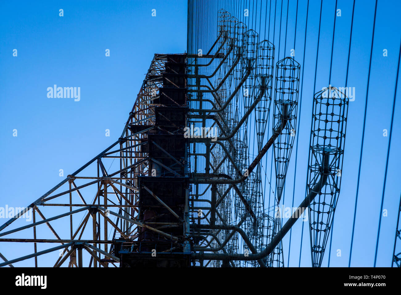 Duga-1 array within the Chernobyl Exclusion Zone, Ukraine. The Duga ...