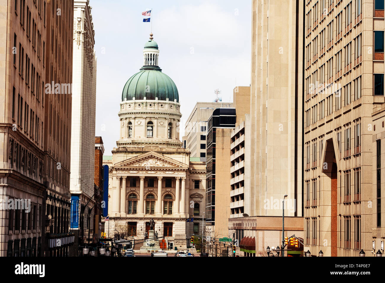 Indiana government office exterior hi-res stock photography and images ...