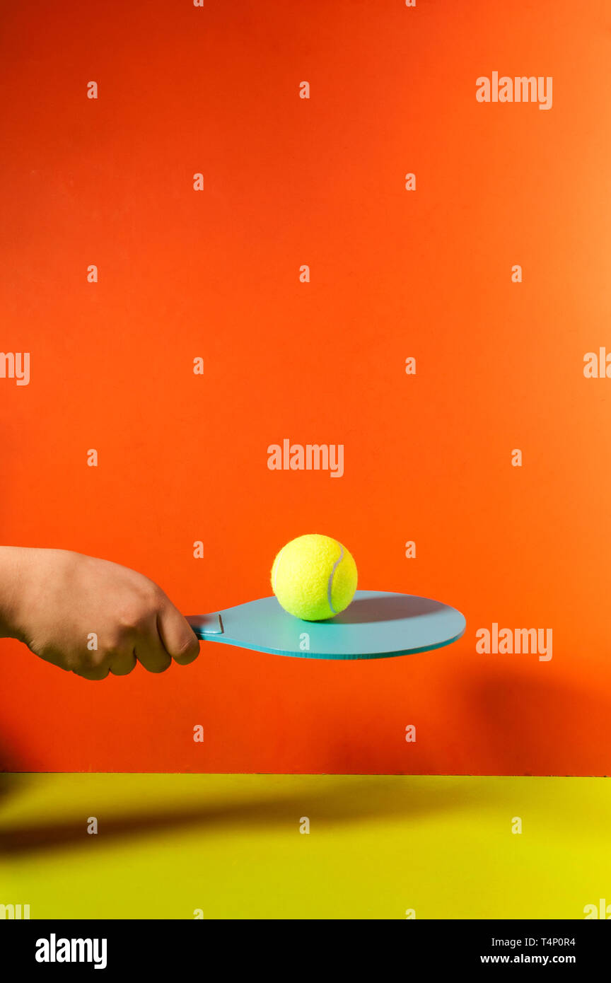 Hand and racket hi-res stock photography and images - Alamy