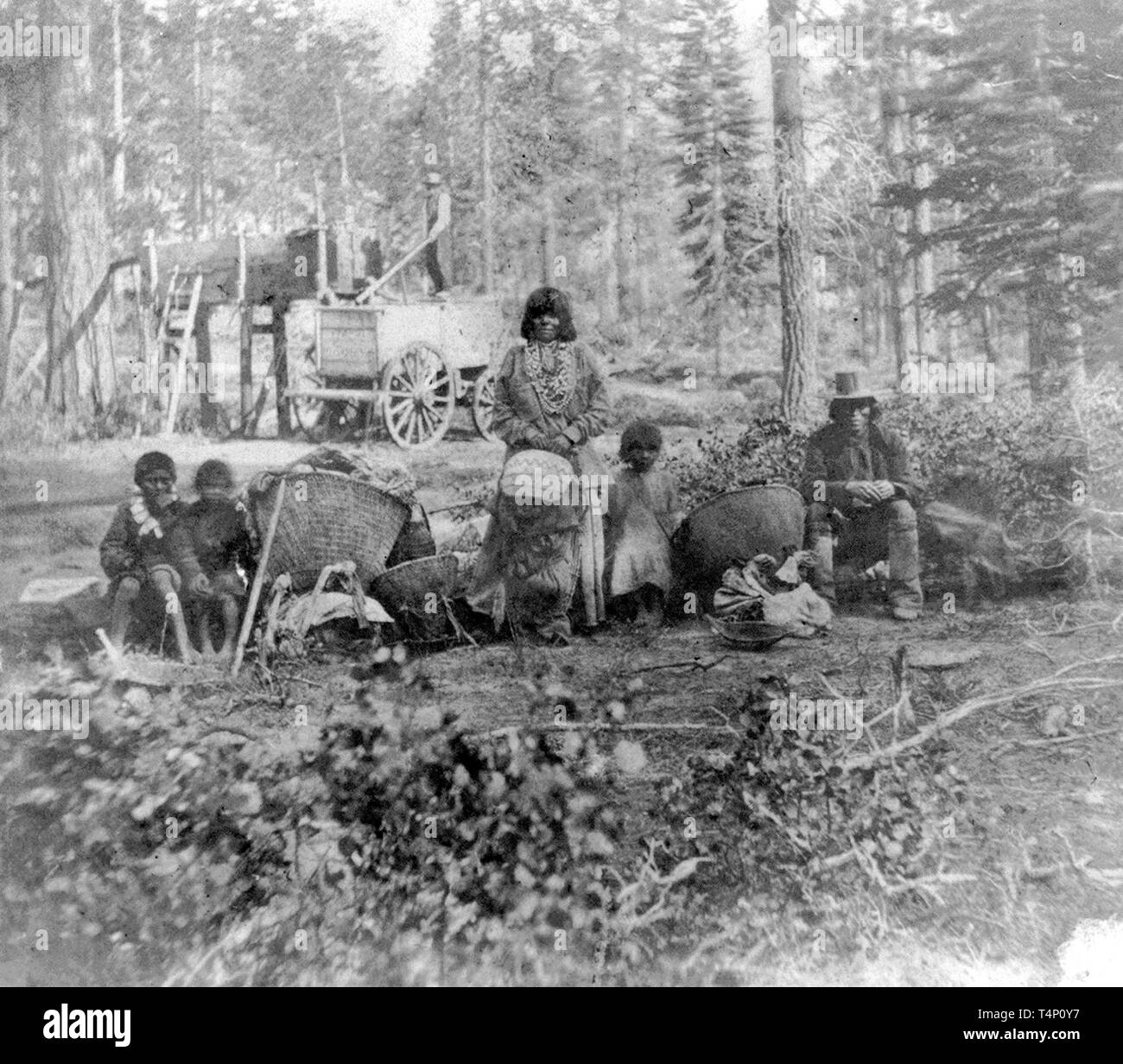 Washoe indians 1860s hi-res stock photography and images - Alamy