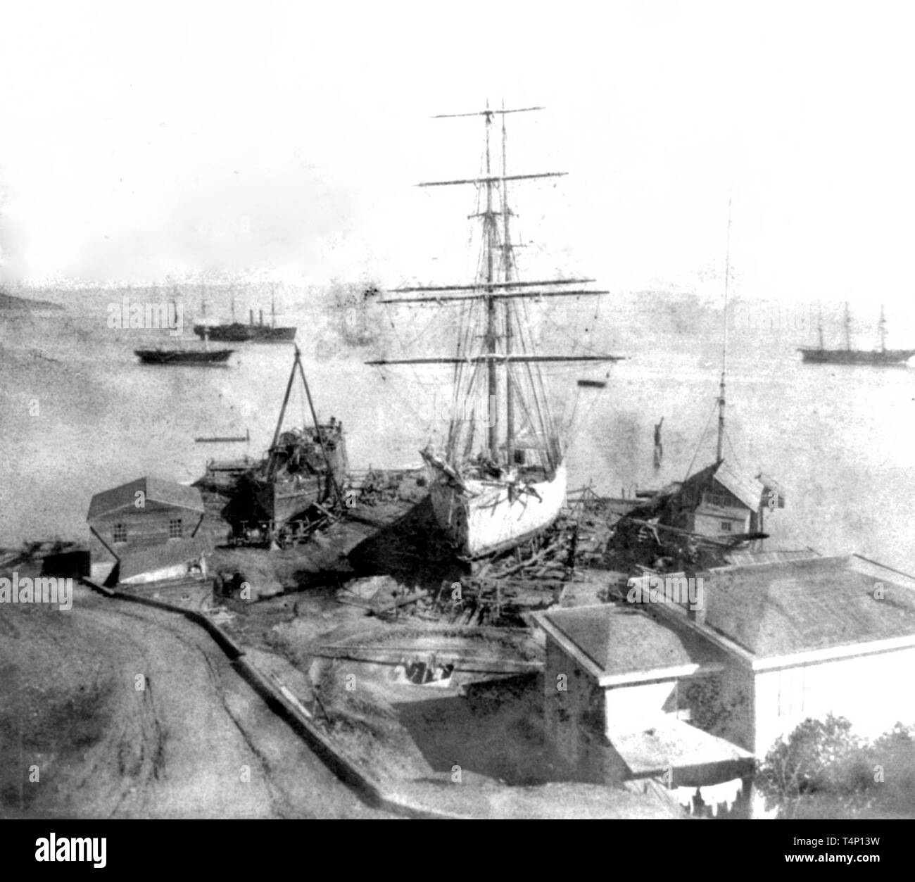 1860s ship building hi-res stock photography and images - Alamy