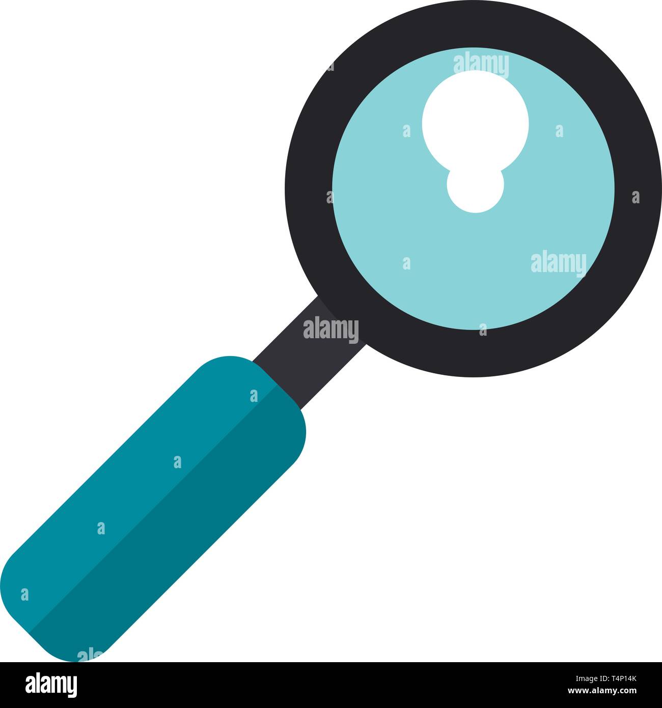 Magnifying glass online search isolated Stock Vector Image & Art - Alamy