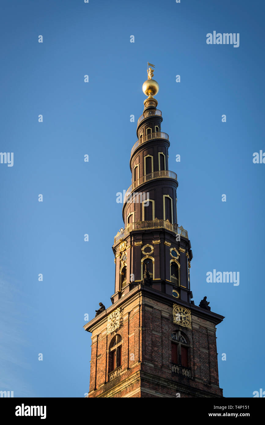 Helix spire with an external winding staircase of the Baroque Church of ...
