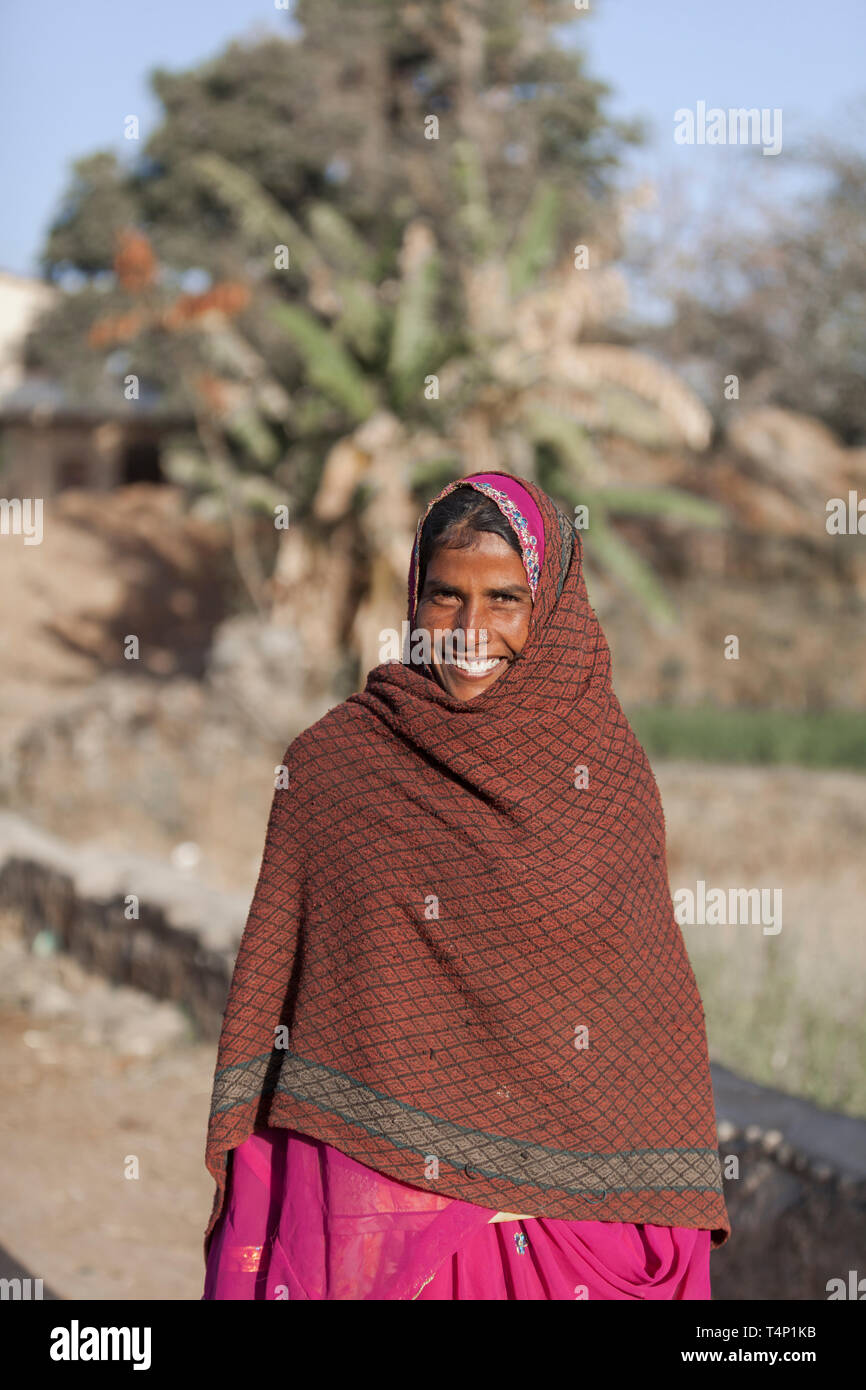 Indian Woman, Gogunda, Rajasthan, India Stock Photo - Alamy