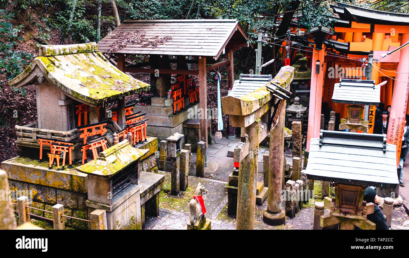Kyoto orange architecture hi-res stock photography and images - Alamy