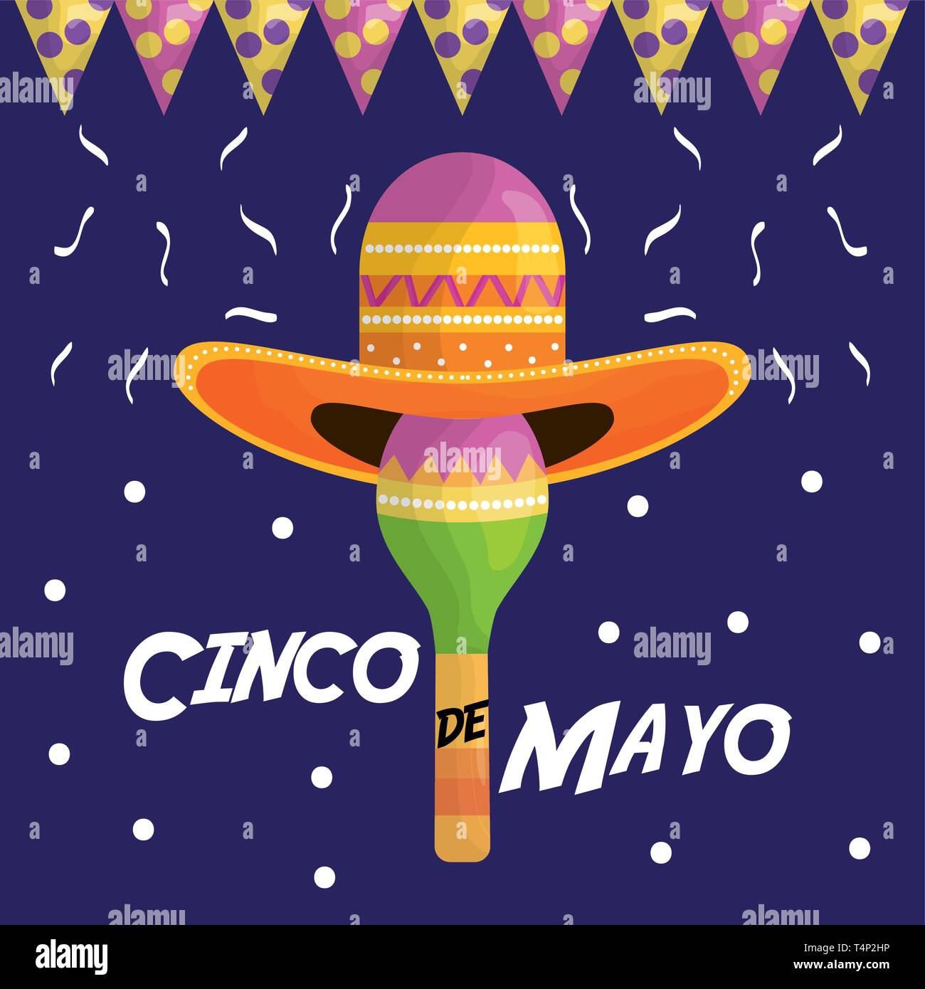 Come mexicano Stock Vector Images - Alamy