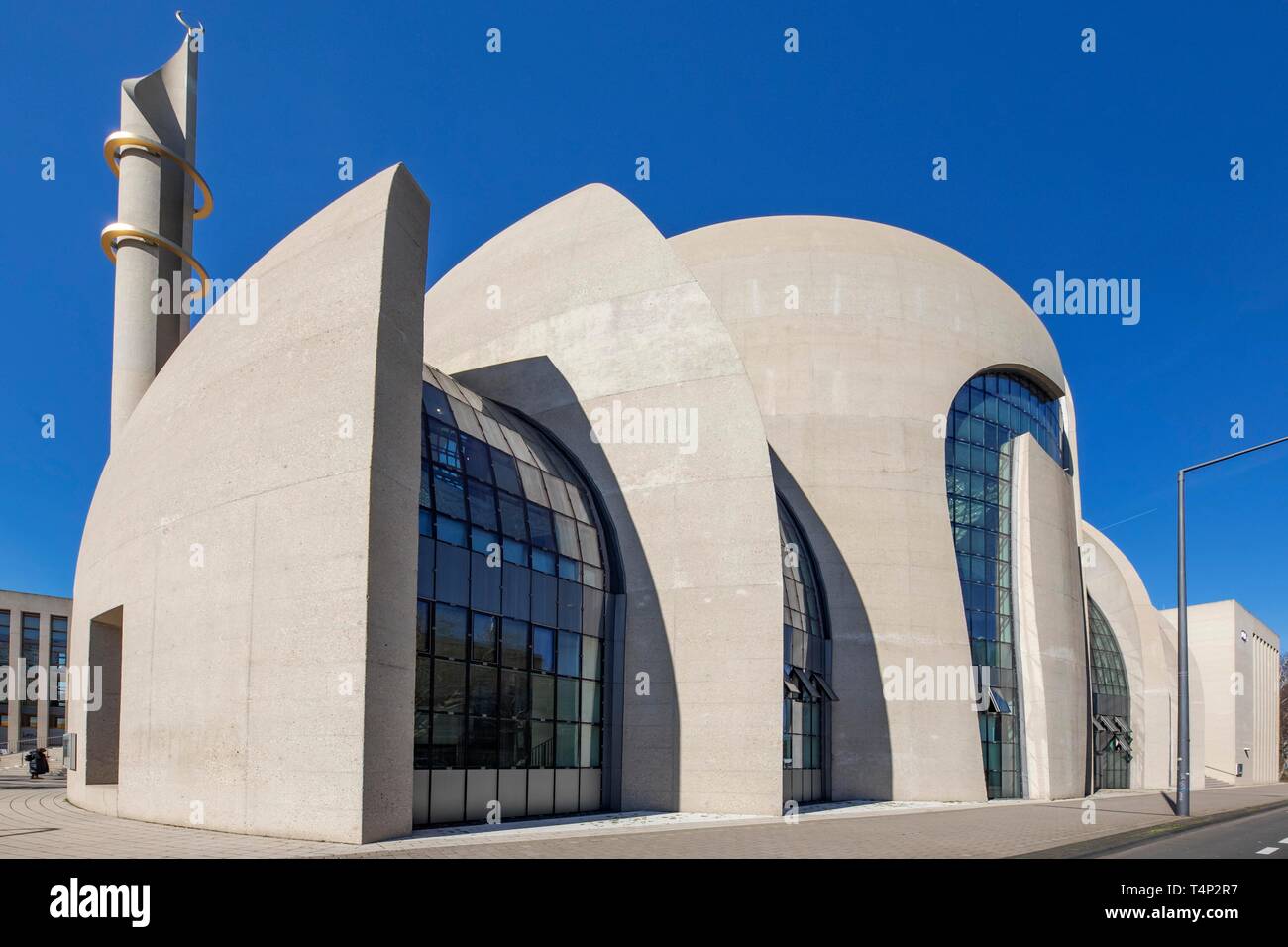 Mosque, DITIB Central Mosque, Cologne, Rhineland, North Rhine ...