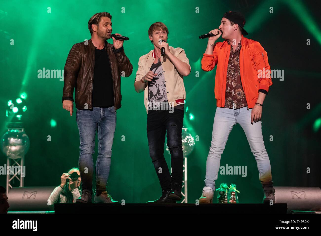 German schlager trio and party band die zipfelbuben hi-res stock ...