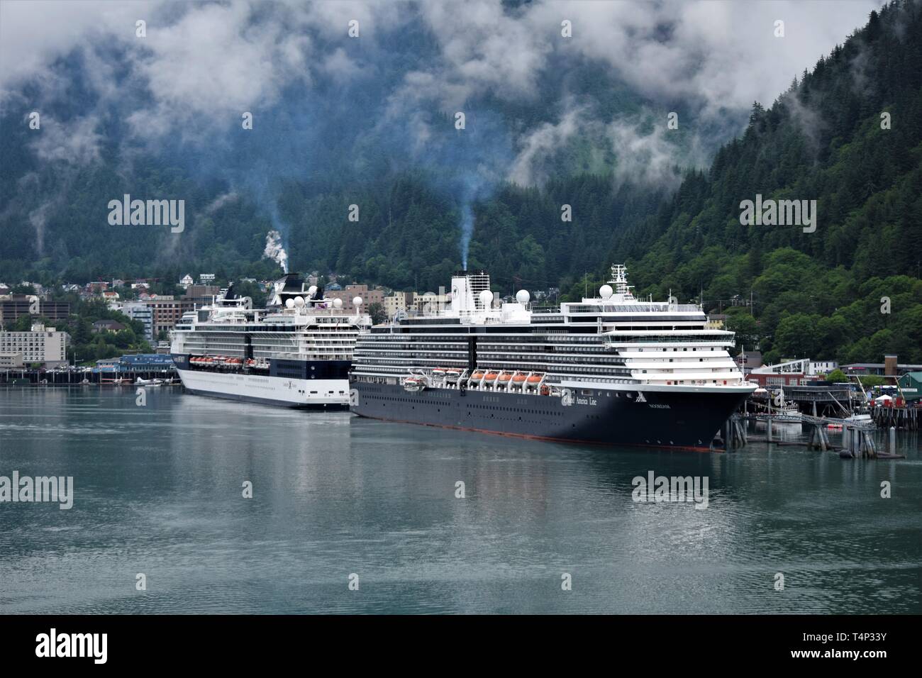 Boats and ships in Juneau and Ketchikan Alaska Stock Photo - Alamy