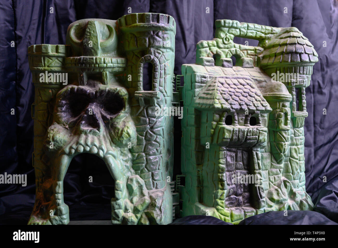 He-Man Castle Greyskull Stock Photo - Alamy
