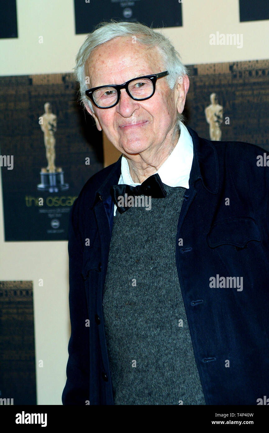 New York, USA. 25 Feb, 2007. Albert Maysles at The Academy of Motion ...