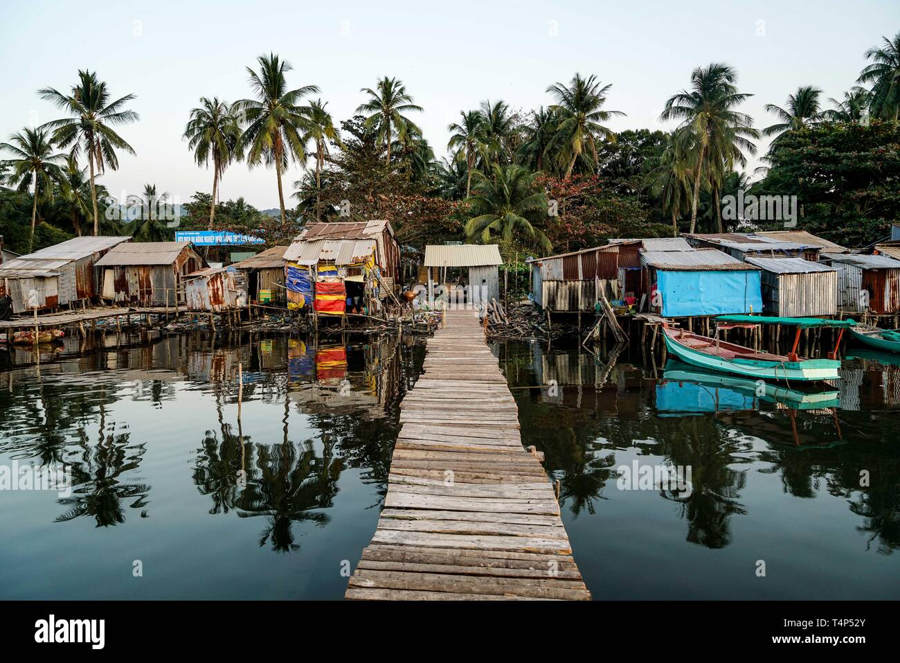 Waterfront scenery on Phu Quoc Island, Vietnam Stock Photo - Alamy
