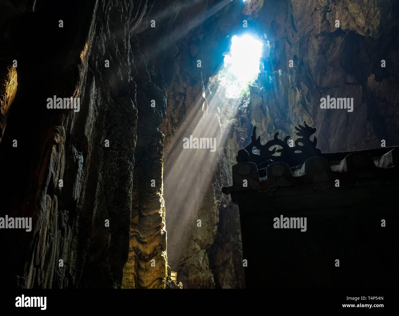 Interior of Heavens Cave in Vietnam Stock Photo - Alamy
