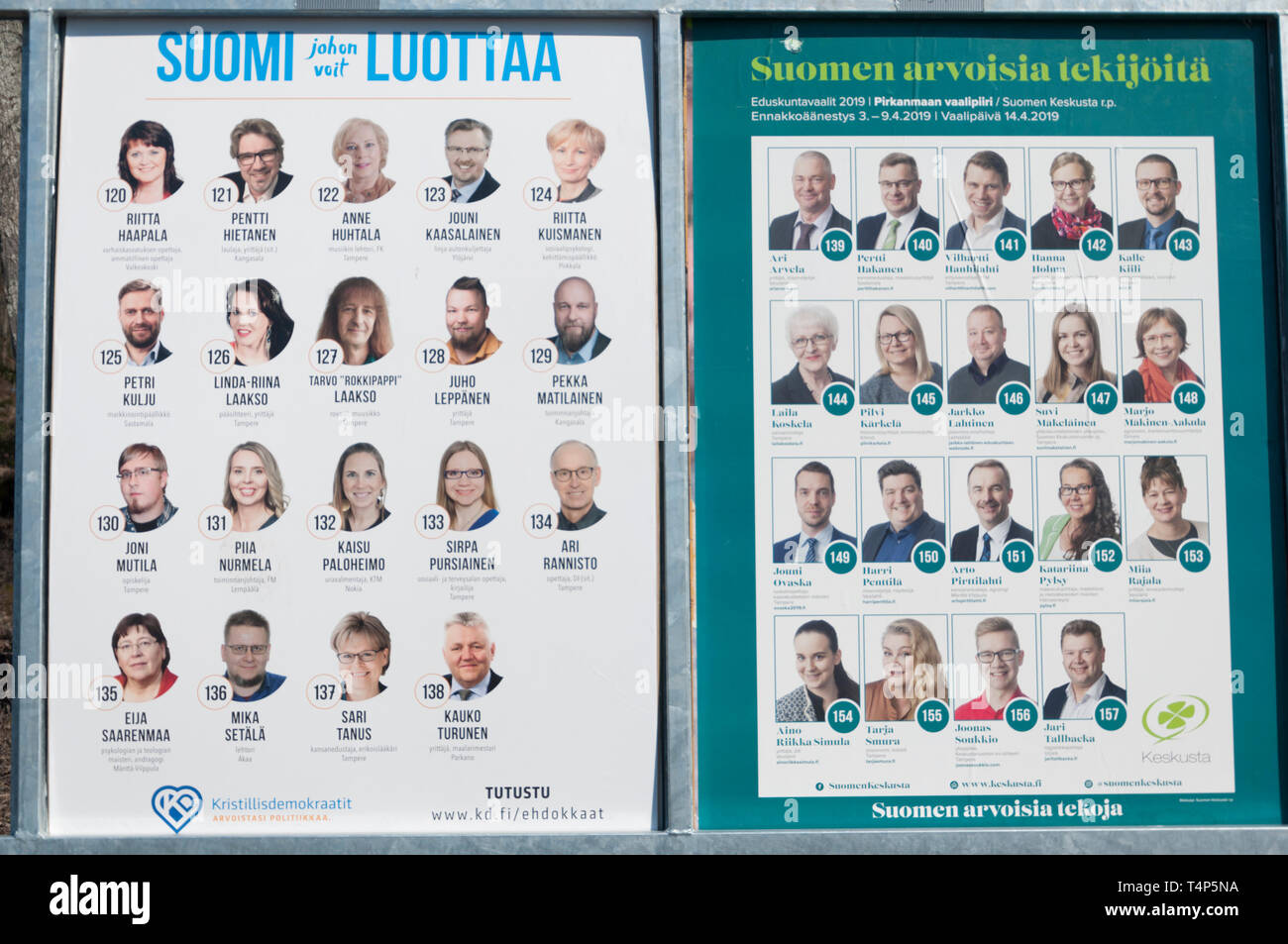 Finnish Politcal parties Stock Photo - Alamy