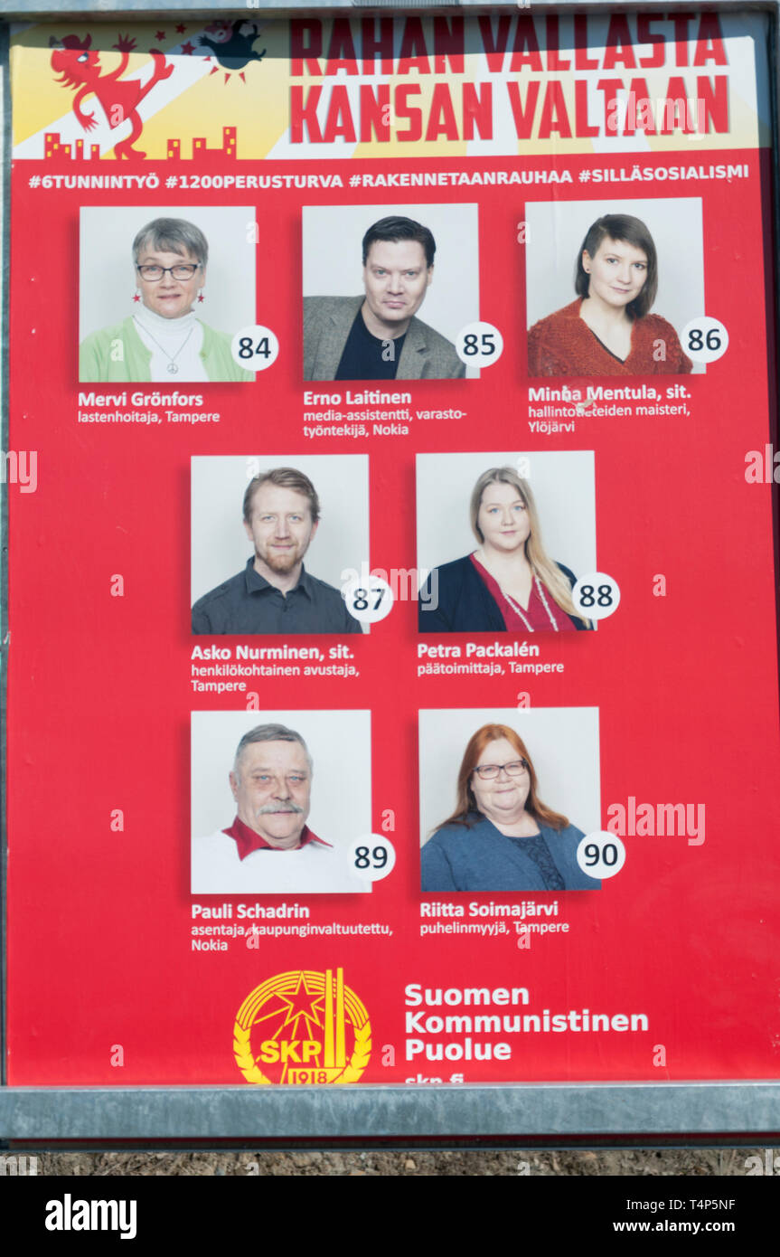 Finnish Politcal parties Stock Photo - Alamy