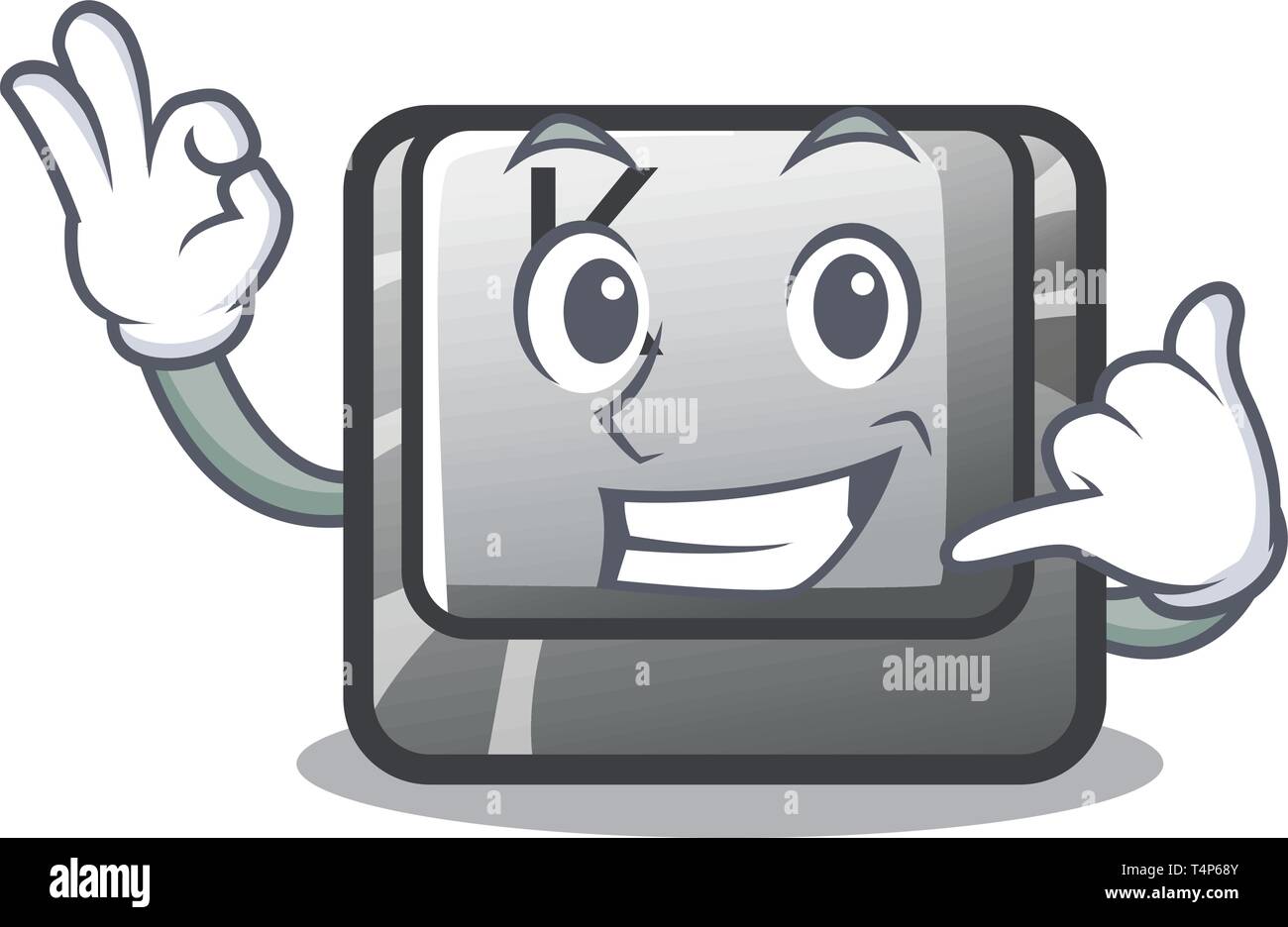 Keyboard Of K Stock Vector Images - Alamy