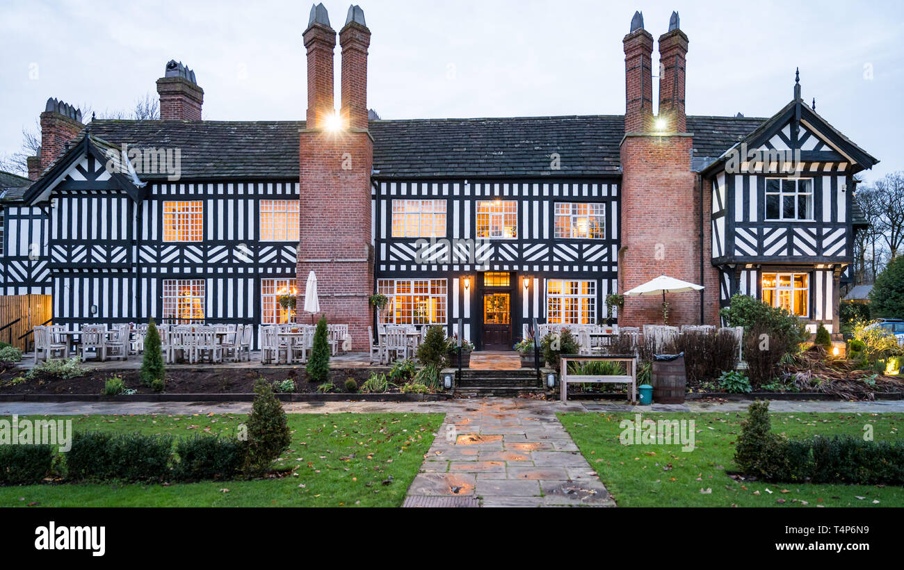 Worsley Old Hall, Worsley, Manchester Stock Photo - Alamy