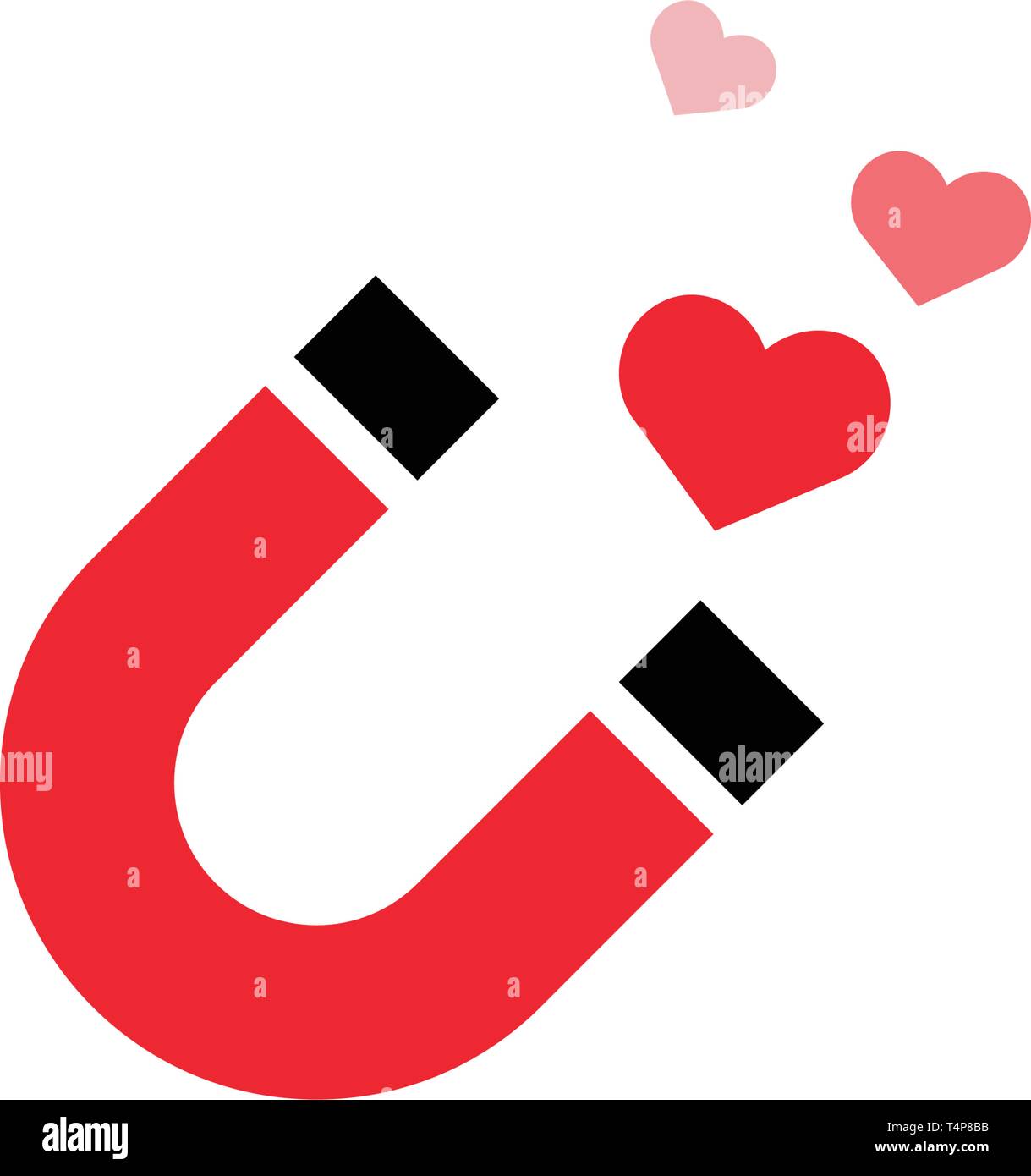 Magnetic field vector vectors Cut Out Stock Images & Pictures - Alamy