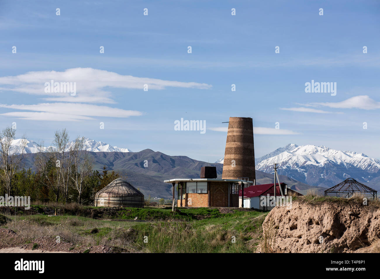 Tower of burana hi-res stock photography and images - Alamy