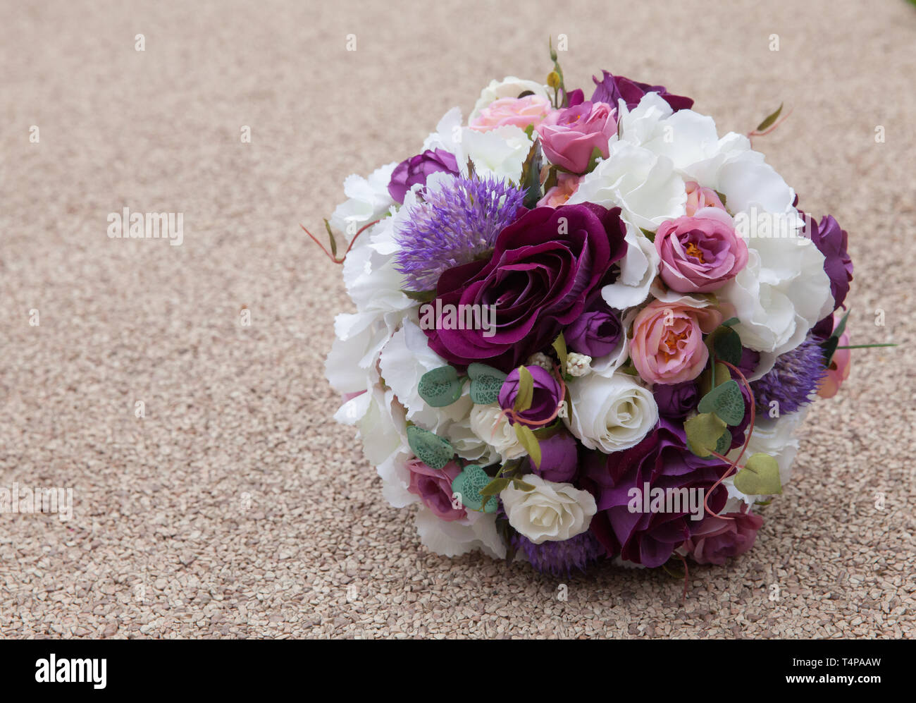 Beautiful artificial flower arrangements with vivid colors and natural ...