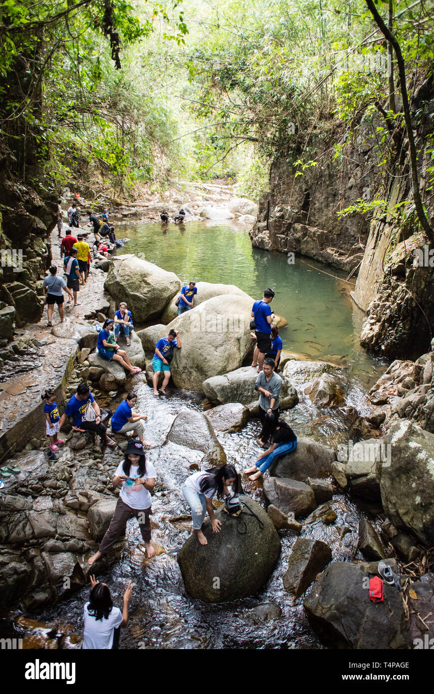 Namtok Phlio National Park Waterfall Thailand Stock Photo - Alamy