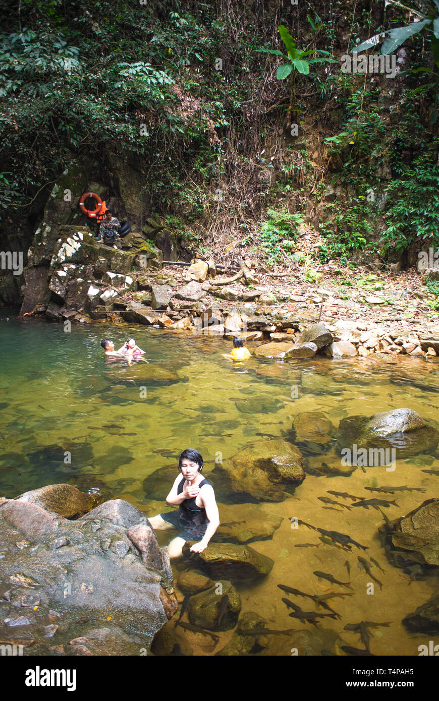 Namtok Phlio National Park Waterfall Thailand Stock Photo - Alamy