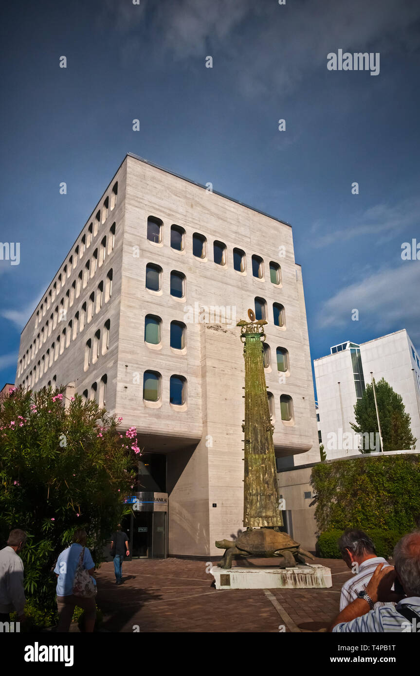 Building designed by Mario Botta Stock Photo - Alamy